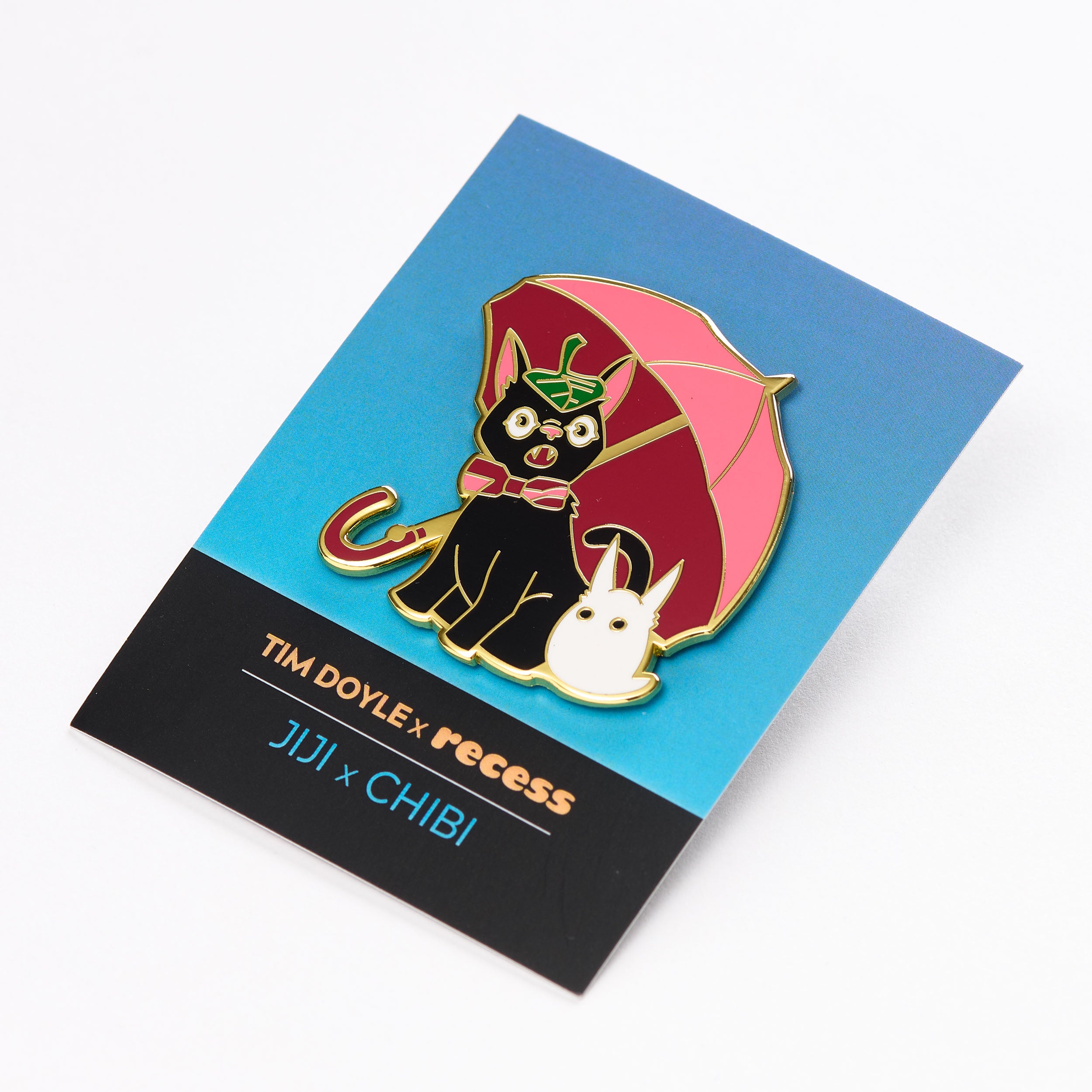 Tim Doyle - "Jiji x Chibi" enamel pin – RECESS