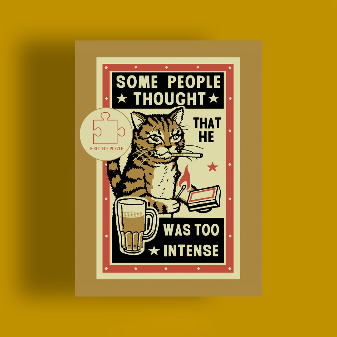 Drunk Cats - "Too Intense" Puzzle – RECESS